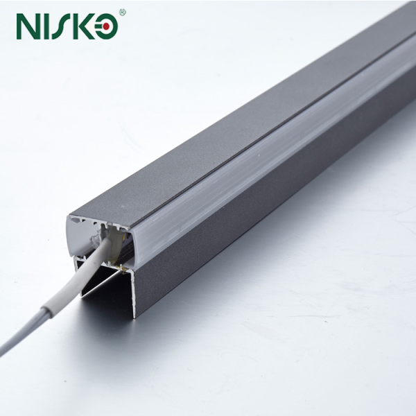 Quality Recessed Surface Corner Mounted Led Strip Lights 12V Aluminium Profile Cabinet Lamp for sale