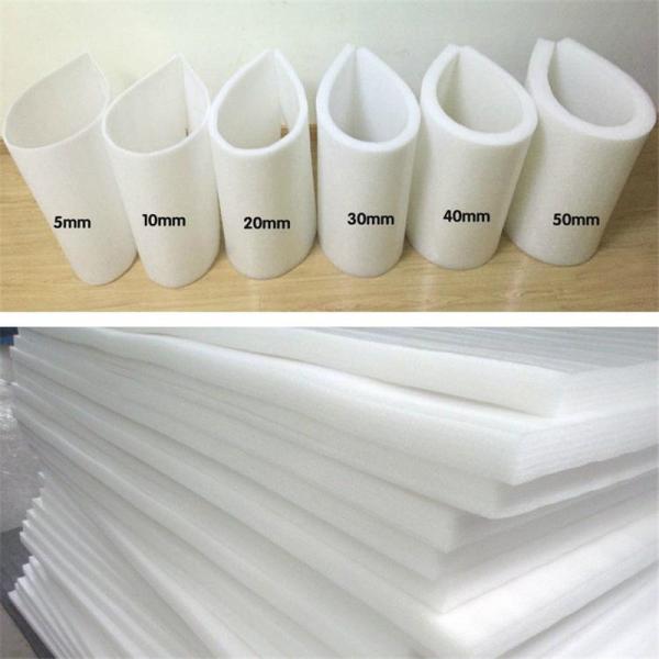 Quality EPE Pearl Cotton Roll Material Sheet Express Logistics Packing And Filling for sale