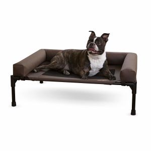 Quality 36in Cooling Elevated Outdoor Dog Bed 190T PU Breathable for sale