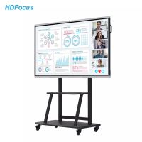Quality 3840*2160 55 Inch Smart Interactive Panels LCD Leaning Teaching for sale
