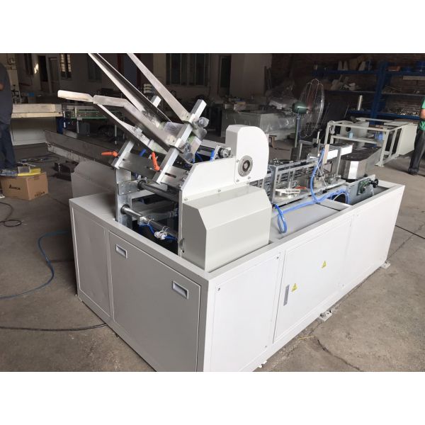 Quality 20-40 Boxes / Min Fully Automatic Box Packing Machine With Glue Log Or Band Saw for sale