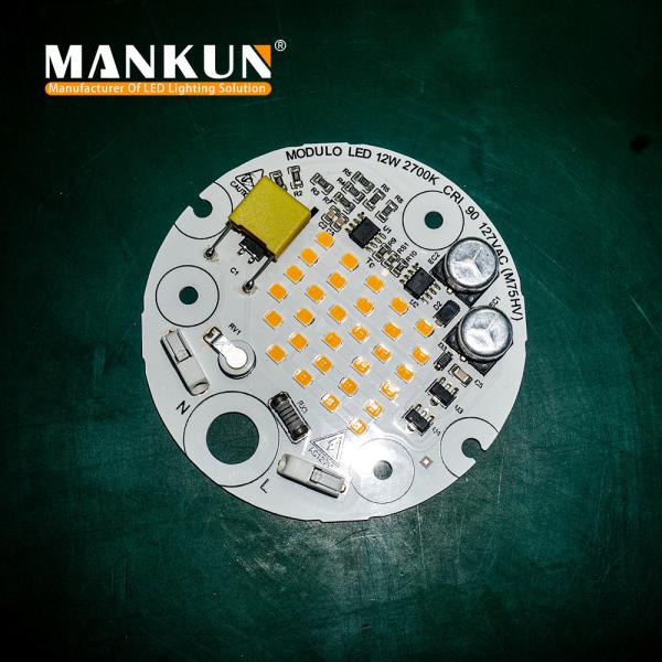 Quality 2700K CRI90 Dimmable LED Module Flicker AC127V Desk Light 12W Triac DOB Module for sale