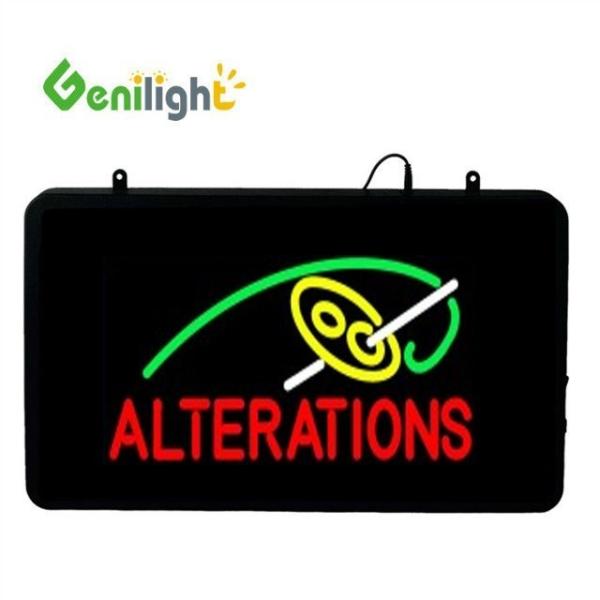 Quality Flashing Animation Genilight 22*13inch LED Open Neon Sign Perfect for Custom Branding for sale