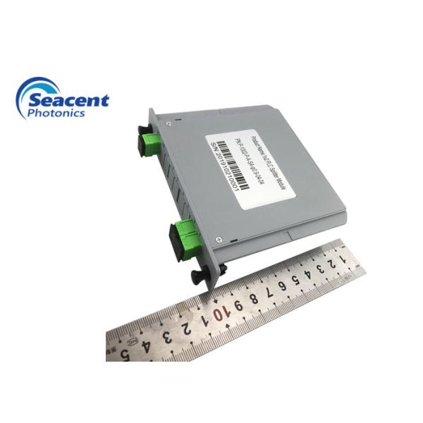 Quality Insertion Type Optical Plc Splitter 0.9mm 0.5m 1x2 Fiber Optic Splitter for sale