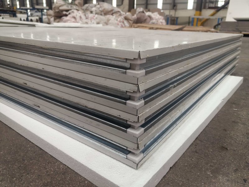 Quality Sound Insulation Fireproof Cleanroom Sandwich Panel with Customizable Thickness for sale