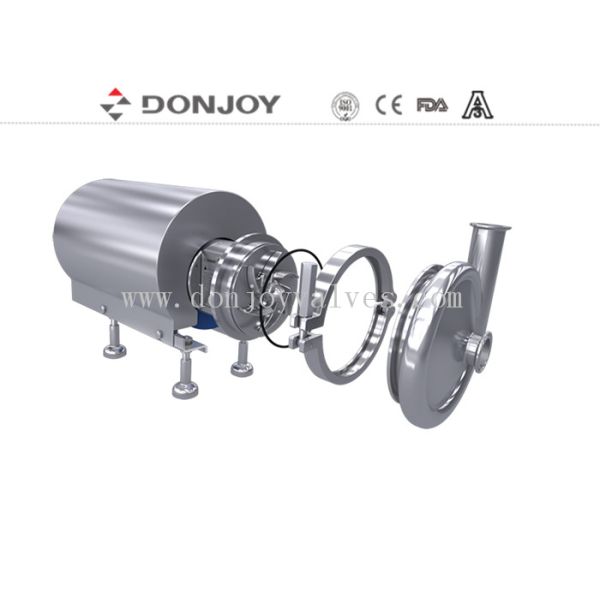 Quality Food Grade Beverage Open Impeller Centrifugal Pump for sale