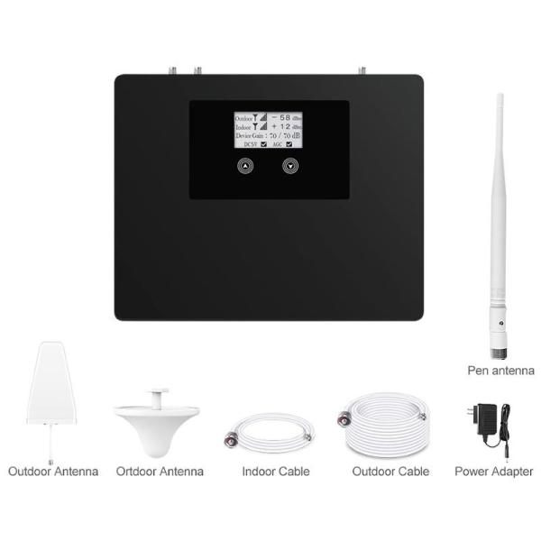Quality 2G 4G 900MHz 1800MHz Dual Band Repeater GSM LTE Cellular Amplifier for sale