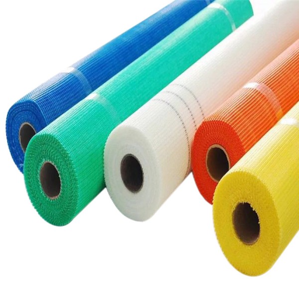 Quality Colorful and Soft fiberglass self - adhesive net with good sticky used for EPS for sale