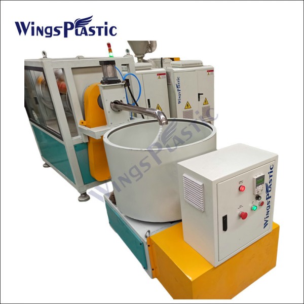 Quality Plastic Hdpe Pp Pe Hydraulic Spiral Wrap Protector Hose Extrusion Making Machine for sale