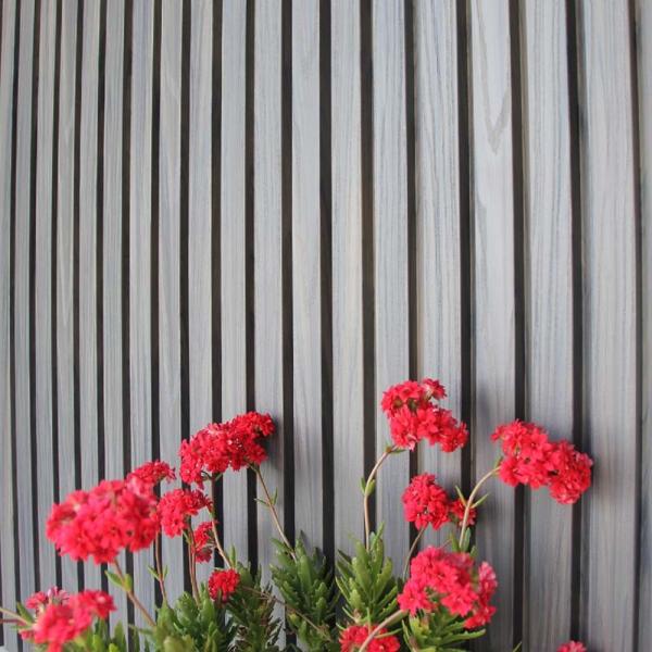 Quality High Strength Composite Exterior Cladding Non Toxic Pollution Smoke Gray for sale