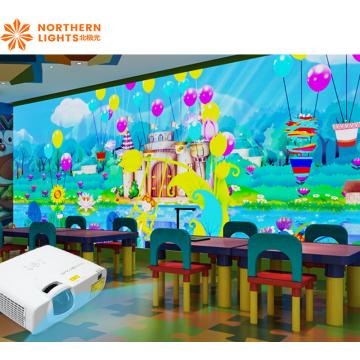Quality Indoor Interactive Wall Projection Magic Painting Game For Amusement Park for sale