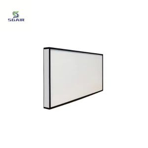 Quality Fiberglass High Temperature Air Filter With Stainless Steel Frame for sale