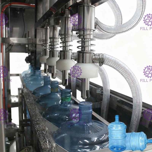 Quality 4 Road / Row QGF-600 20 Liter Jar Filling Machine for sale