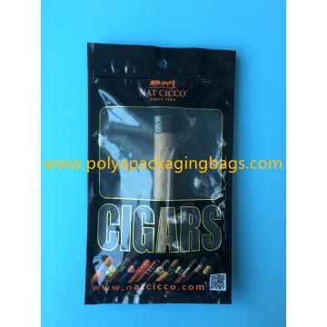 Quality High - Grade Zipper Resealable Cigar Humidor With Clear Window for sale