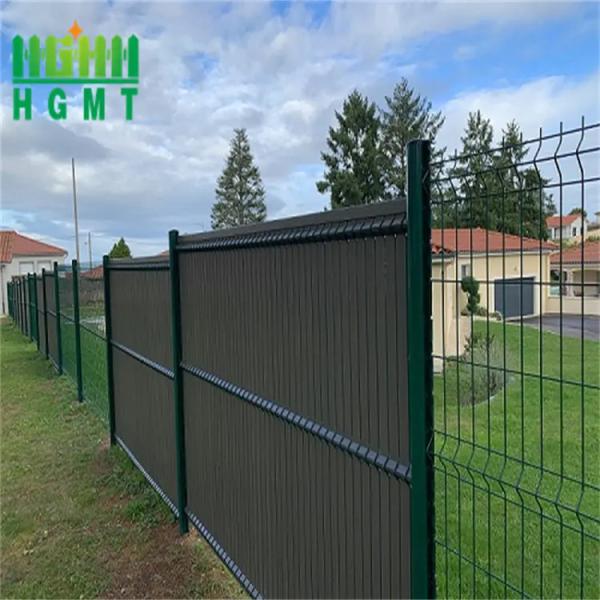 Quality Privacy Screen Galvanized Curved Welded Wire Mesh 3D Fence Panel Eco Friendly for sale