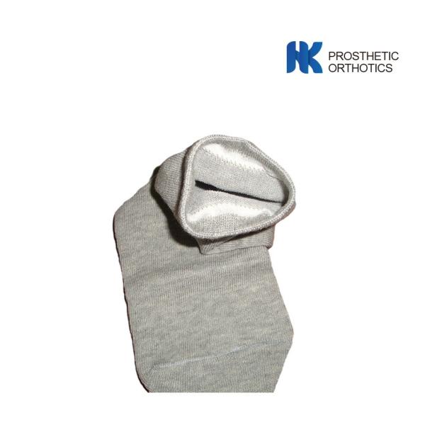 Quality Medical Grade Gray 50cm Cotton Prosthetic Stump Socks for sale