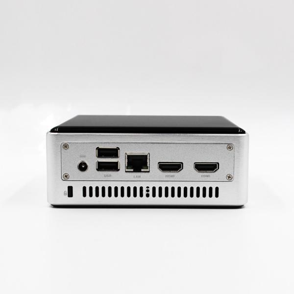 Quality AC240V HDMI Industrial Mini PC UEFI BIOS 1185G7E Win10 DDR4 M.2 SSD Computers for sale