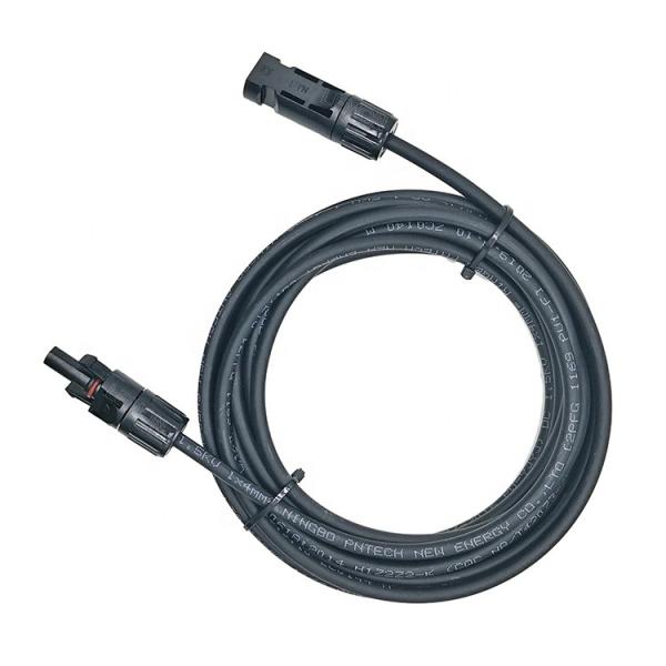 Quality DC 1000V 4mm 20 Feet PV1F Solar Cable IEC60502 Standard for sale
