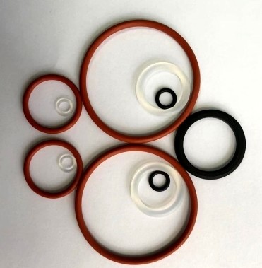 Quality Custom Silicone Rubber Sealing O Rings 30-80 Shore A for sale