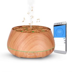 Quality APP Control WIFI Smart 400ml Ultrasonic Electric Air Humidifier Aroma Diffuser for sale
