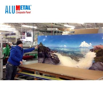 Quality Printable Nano Exterior PE Aluminum Composite Panel 0.5mm ACM Cladding Panels for sale