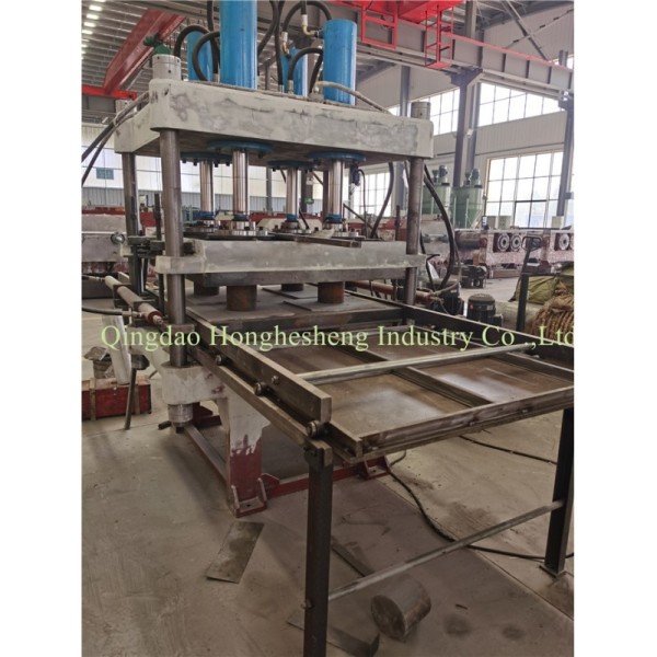 Quality Rubber Interlock Brick Making Machine Down Stroke Type 1 Layer for sale