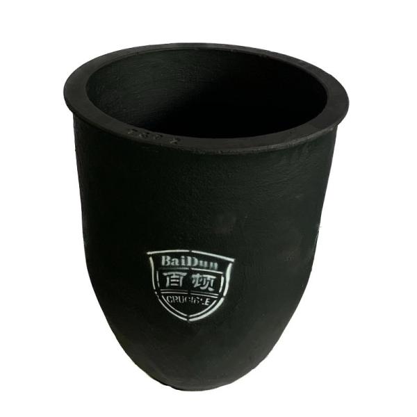 Quality Cylindrical Graphite Carbon Crucible Corrosion Resistant Smooth Surface Finish for sale