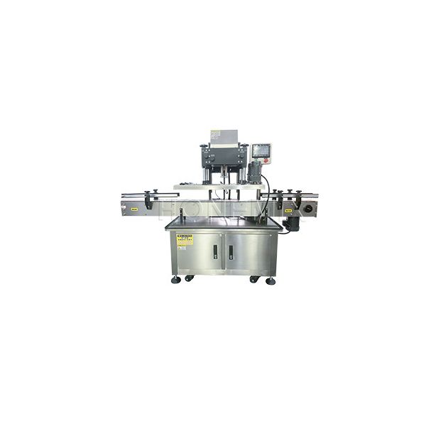 Quality Electric Automatic Bottle Screw Capping Machine Four Wheels Filling Line for sale