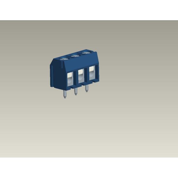Quality TC Terminal Block With Spring And Screw TC 5.08 Good Toughness And No Crack pcb for sale