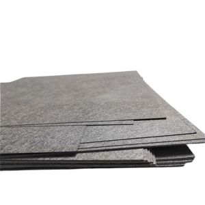 china 12-20 μm Titanium Fiber Mat Wide Width and Optimal Pore Size for Industrial