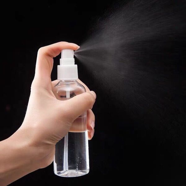 Quality 30ml 50ml 100ml Empty PET Plastic Pump Sanitizer Spray Bottles Disinfection Alcohol Spray Bottle Suppliers for sale