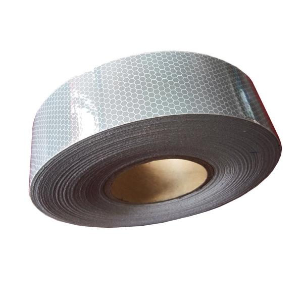 Quality Color Changing Barriercade Police  Reflective Tape Sheets , Yellow Reflective Safety Tape  For Stairs  Steps for sale
