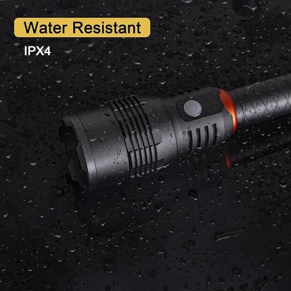 Quality 16000 Lumen Rechargeable Waterproof LED Flashlight for Camping Hiking and for sale