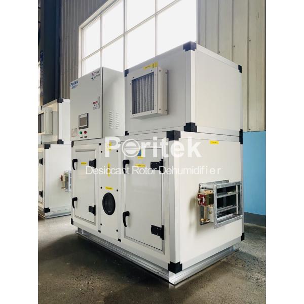 Quality Steam Heating Industrial Desiccant Wheel Dehumidifier 1000cfm for sale