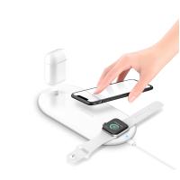 China Airpods IWatch Iphone Xs Qi Fast Wireless Charging Pad factory