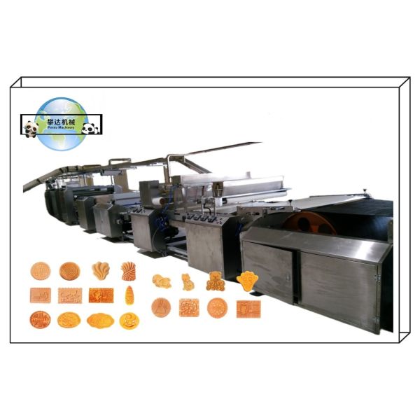 Quality Soft Biscuit Production Line PLC Controlled Soft Biscuit Production Line Biscuit Processing Equipment for sale