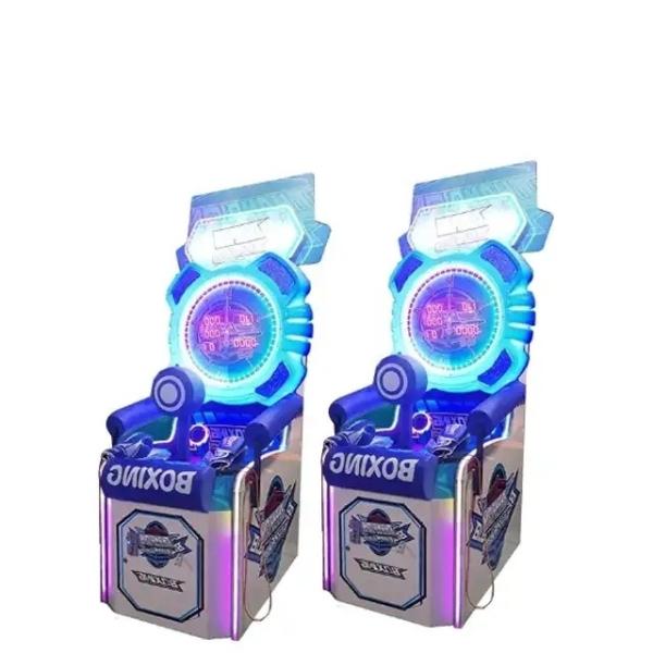 Quality Amusement Park Power Boxing Punch Machine Arcade 110V for sale