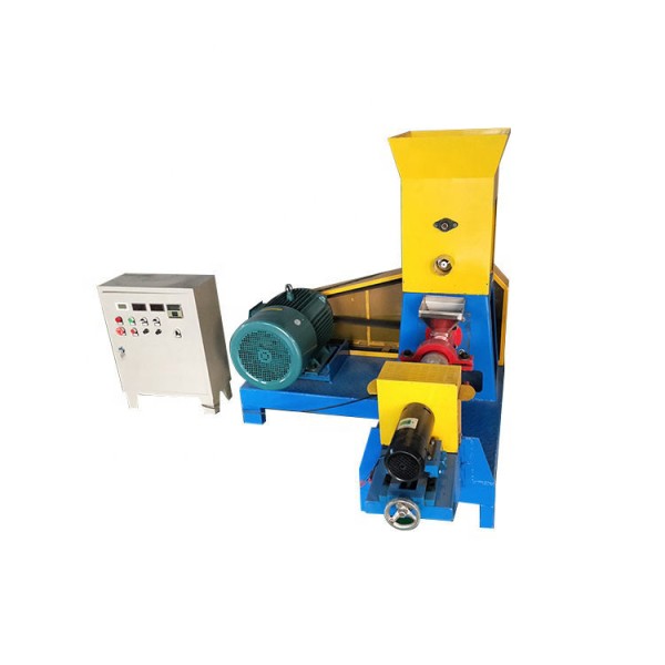 Quality Pet Food Extruder Machine Pellet 45mm Single Screw Twin Screw Poultry Feed Production Machine for sale