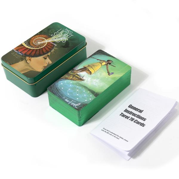 Quality Luxury 4C Custom Tarot Oracle Game Card Printing FSC Certificated for sale