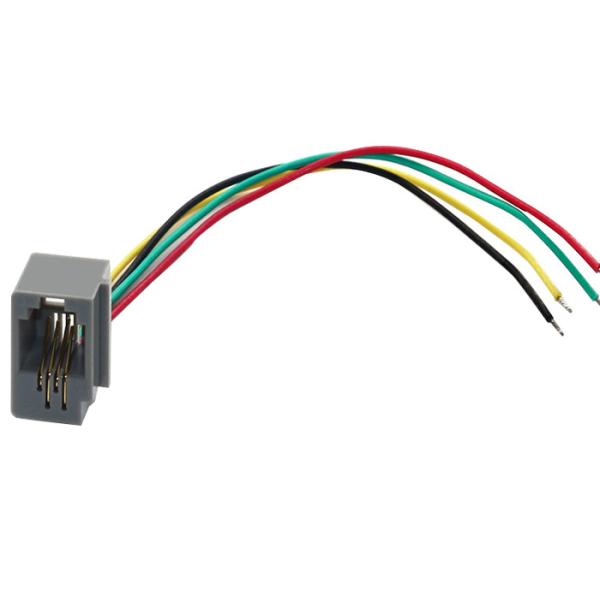Quality 220V 8 Pin 18 AWG 200mm Telephone Receiver Cable for sale