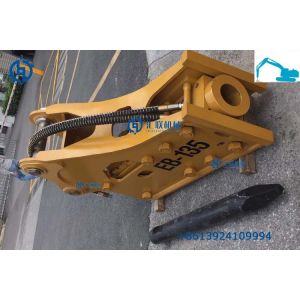 Quality Chisel 135mm Hydraulic Breaker Hammer 100-150 L/Min Oil Flow HB20G EB135 for sale