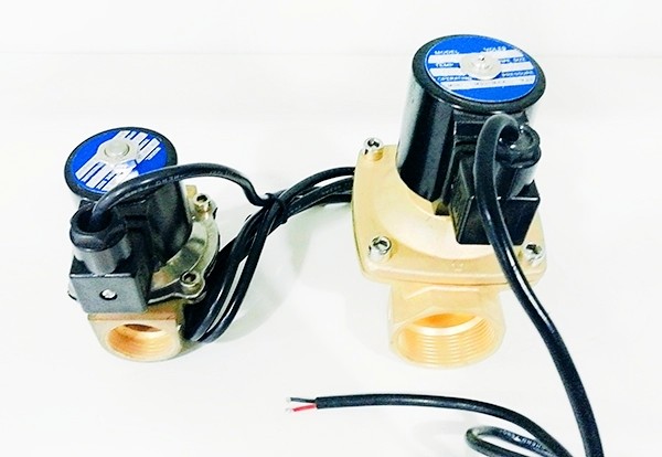 Quality DN25 AC/DC Brass Waterproof IP68 Electromagnetic Water Valve for sale