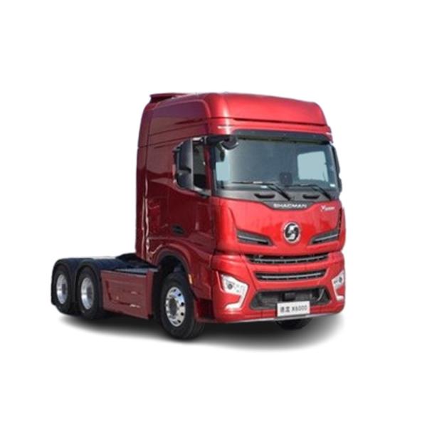 Quality Left Steering 6500*2500*3200 Units Container Head More Than 400hp Flatbed Trailer Shacman Tractor Truck for sale