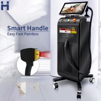 Quality Powerful Triple Wavelength Diode Laser Hair Removal Machine Fast Painless and for sale