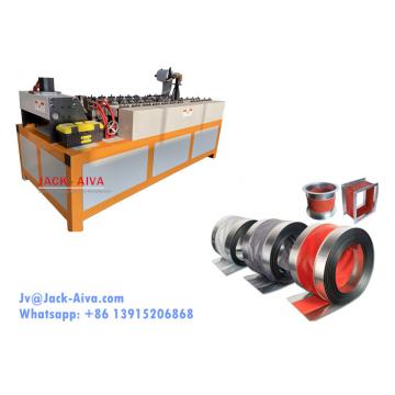Quality Flexible Duct Connector Making Machine, with Notching device for sale