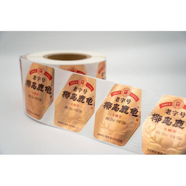 Quality Customized Label Stickers with Transparent or Nontransparent Materials for sale