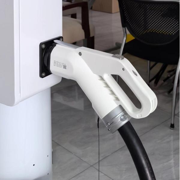 Quality GBT/CCS Interface Standard 120KW Stand Type EV Charging Station with LED Screen for sale