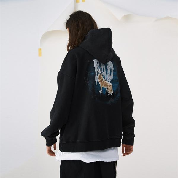 Quality Custom Harajuku Oversized Ladies Hoodies Anti Shrink Durable for sale