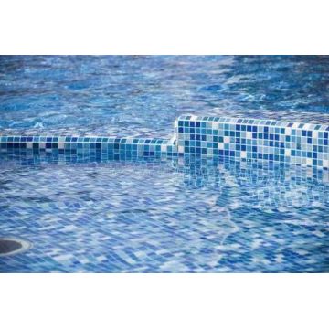 Quality Coated PVC Pool Liner With Cleartarpaulin Pattern Temperature Resistant for sale