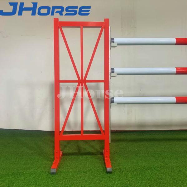 Quality Red Fashionable Horse Jumps Equipment With Protection for sale